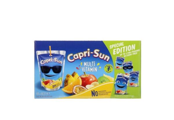 Capri-Sun Multi Vitamin Pack (10 x 200ml) – BLL Food & Drinks GmbH